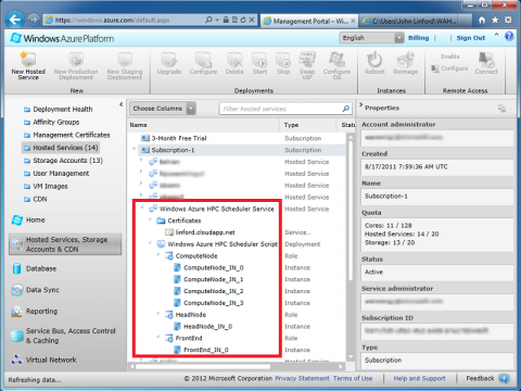 The Windows Azure HPC Scheduler – ParaTools, Inc.